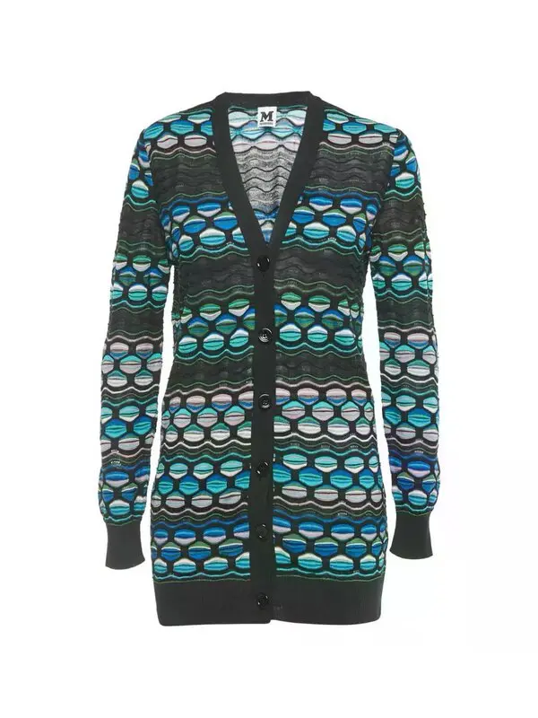 Missoni Mosaic Button Cardigan-coat