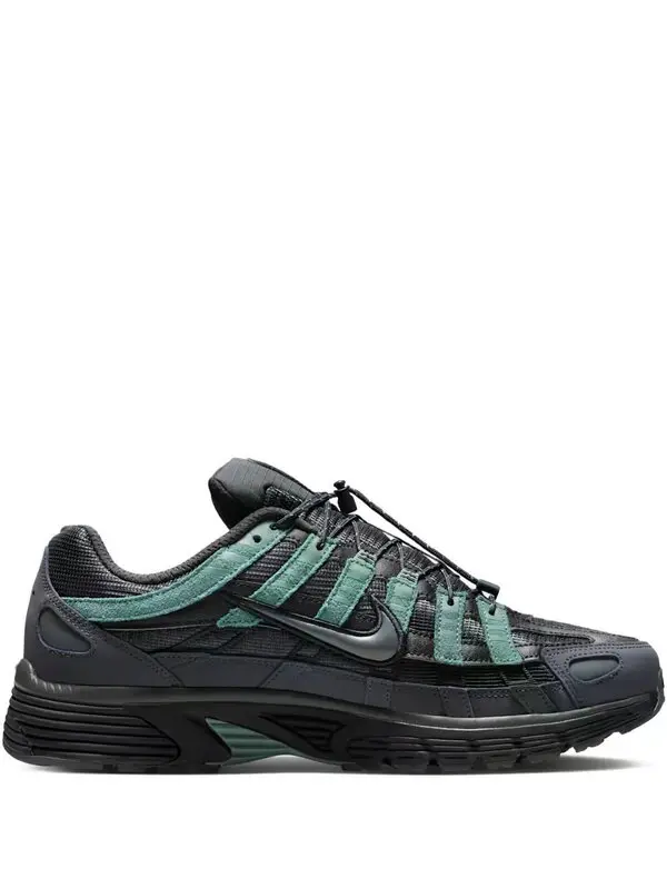 Nike P-6000 Striped Low-top Sneakers - Grey