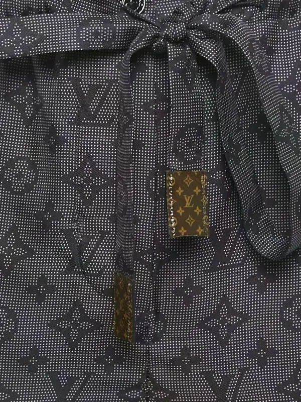 LOUIS VUITTON Logo-pattern Trousers