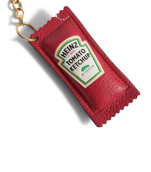 ANYA HINDMARCH Leather Heinz Ketchup Charm