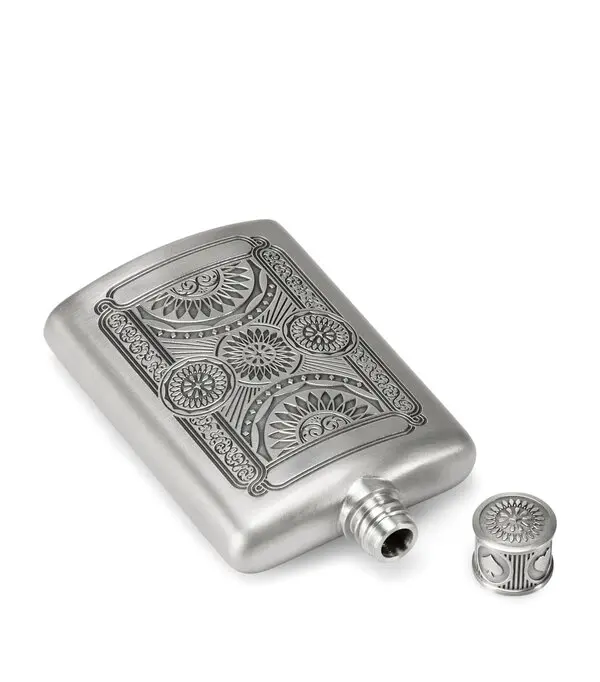 ROYAL SELANGOR Pewter Ace Hip Flask