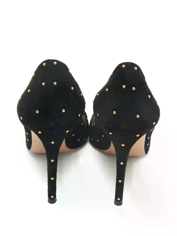 GIANVITO ROSSI Studded Suede Pumps