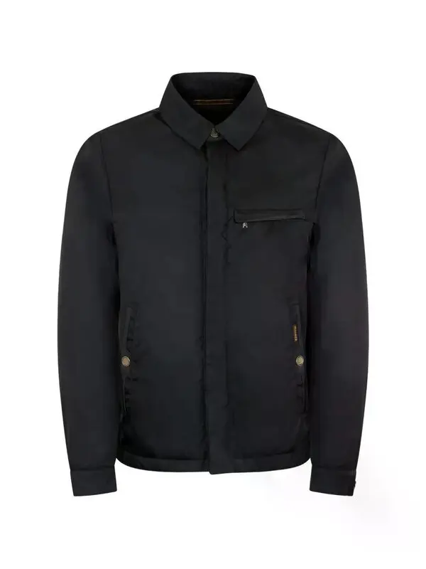 MOORER Collared Jacket With Zip Pocket