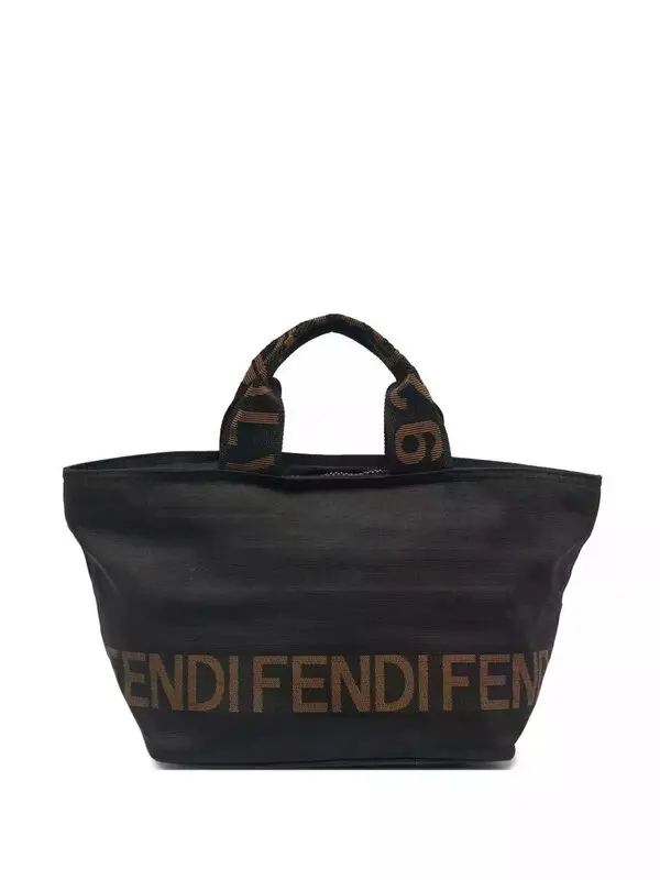 Fendi Logo-detail Tote