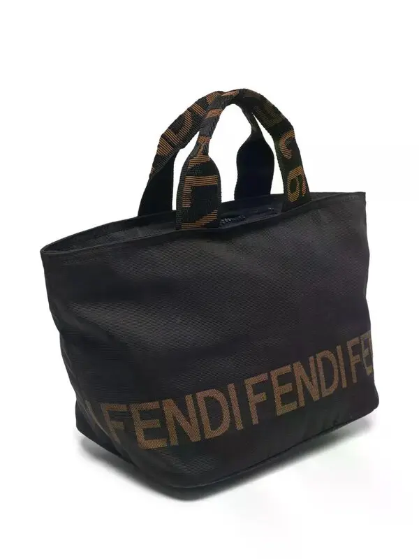 Fendi Logo-detail Tote