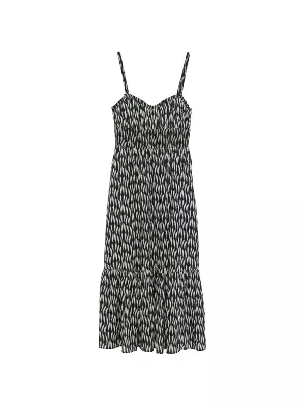 Ulla Johnson Nadine Printed Dress - Black