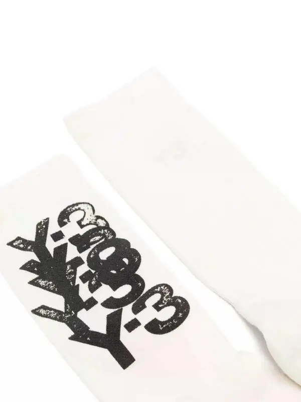 Y3 Logo Socks