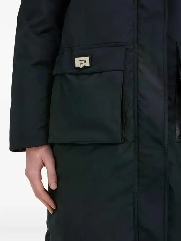 FERRAGAMO Hooded Belted Parka