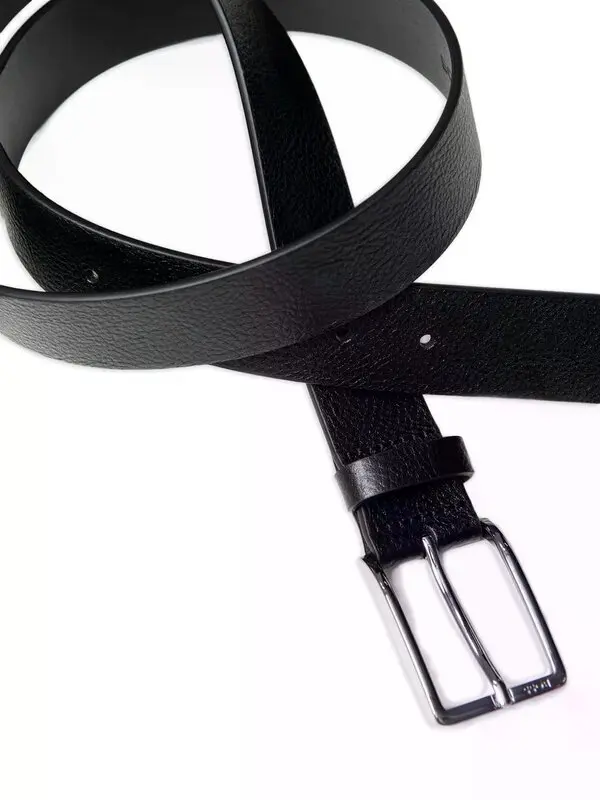 BOSS Buckle Leather Belt