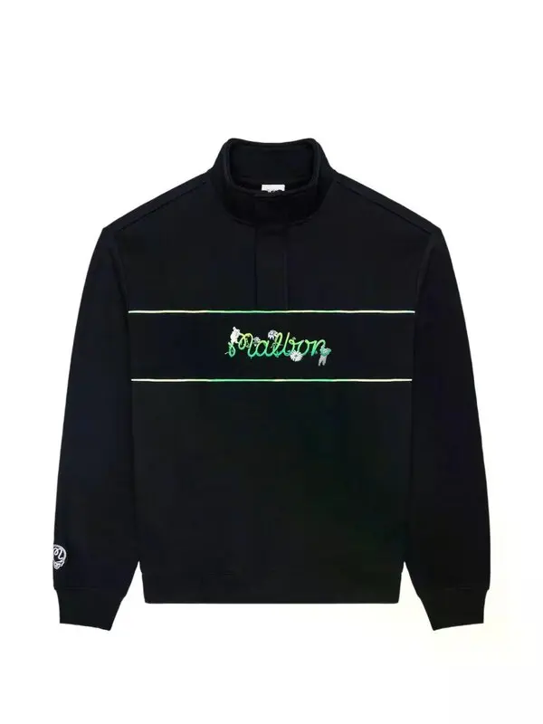 MALBON X Grateful Dead Collegiate Zip Sweatshirt