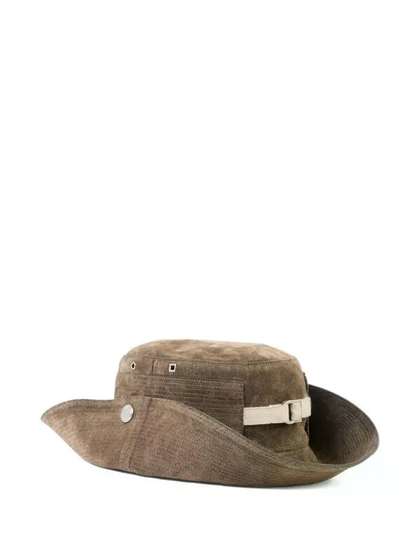 Jacquemus Le De-nîmes Bucket Hat - Neutrals