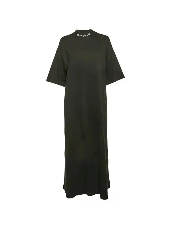 Palm Angels Logo-print Midi Dress