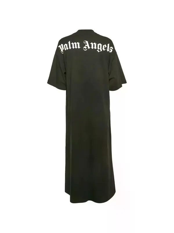 Palm Angels Logo-print Midi Dress