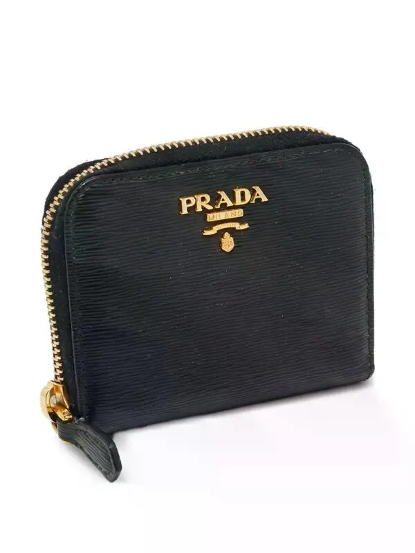 Prada Leather Zip-up Coin Purse