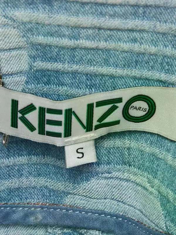 Kenzo Buttoned Denim Jacket
