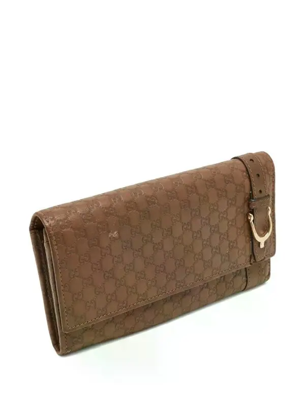 Gucci Leather Flap Wallet