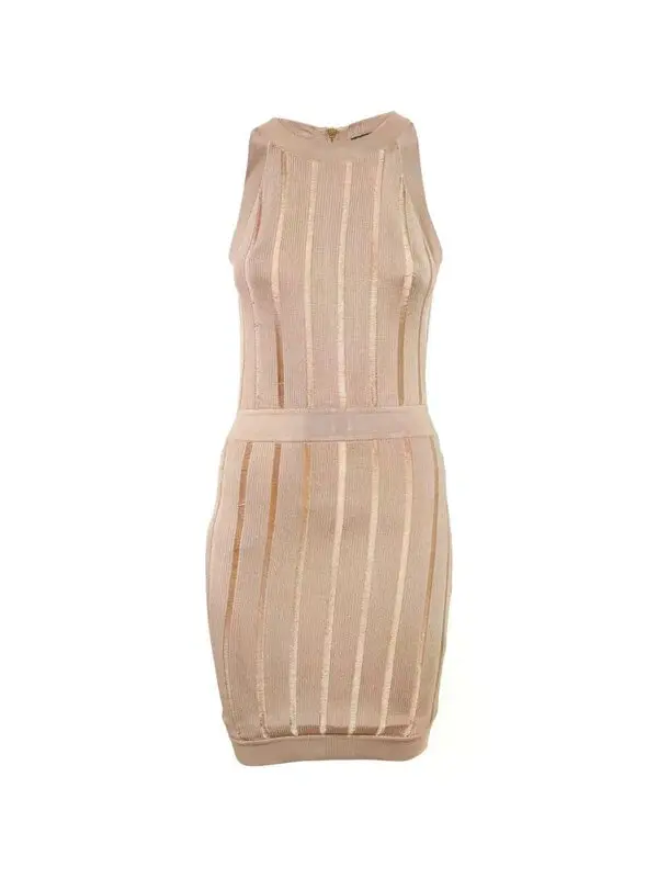 Balmain Knitted Sleeveless Dress