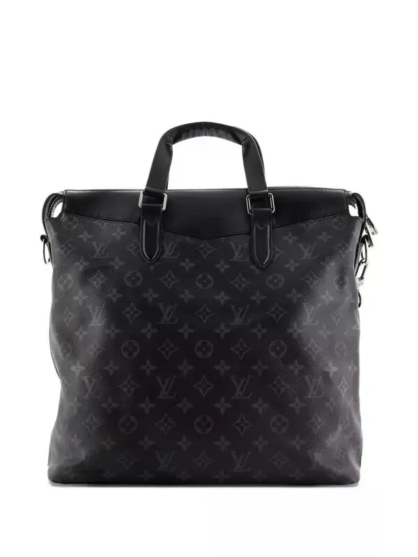 LOUIS VUITTON Explorer Tote Monogram Eclipse Canvas Satchel