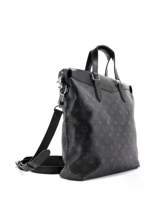 LOUIS VUITTON Explorer Tote Monogram Eclipse Canvas Satchel