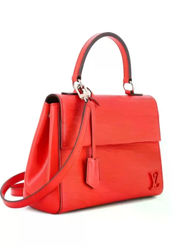 LOUIS VUITTON Cluny Bb Top Handle Satchel Epi Leather - Red