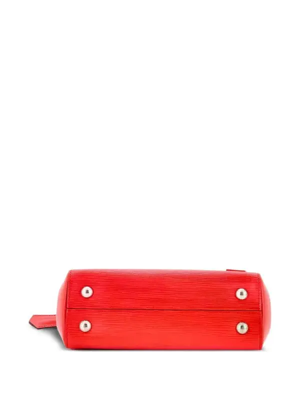 LOUIS VUITTON Cluny Bb Top Handle Satchel Epi Leather - Red