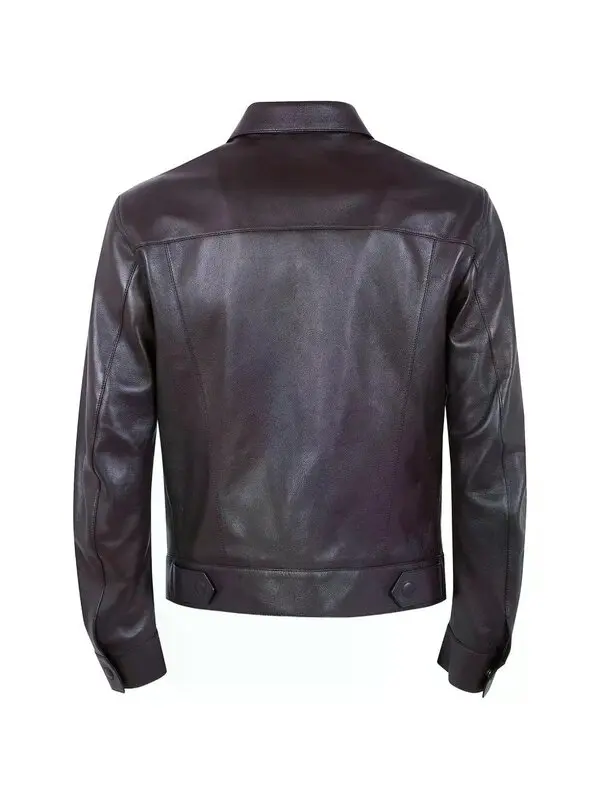 TOM FORD Leather Shirt Jacket