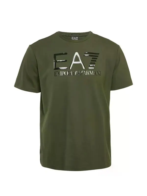 Emporio Armani Logo-print T-shirt - Green