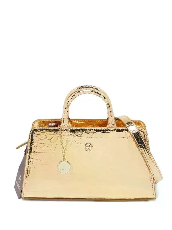 AIGNER Leather Tote Bag