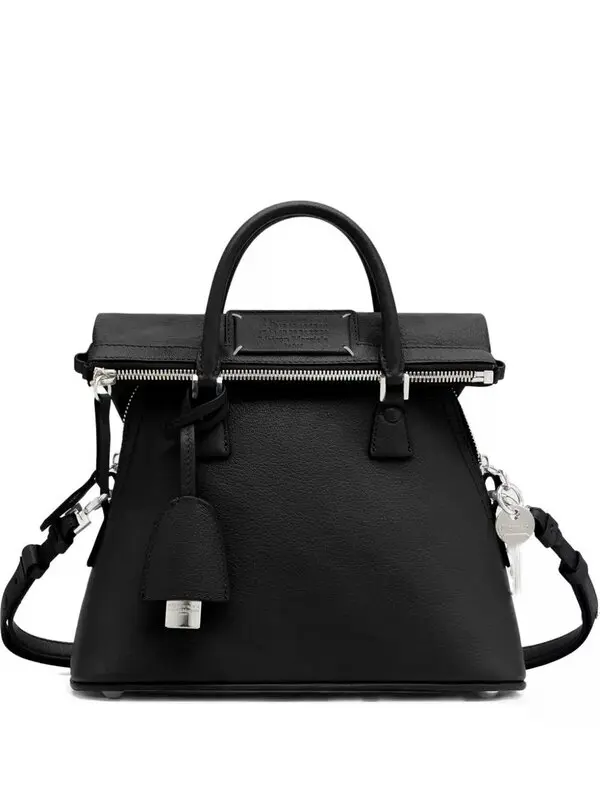 MAISON MARGIELA 5ac Classique Zipped Tote - Black