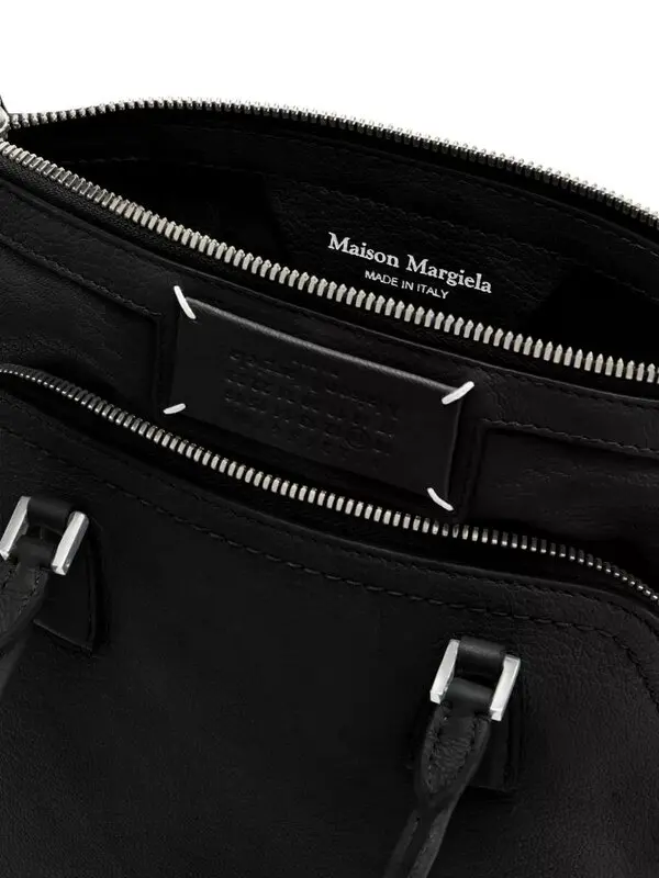 MAISON MARGIELA 5ac Classique Zipped Tote - Black