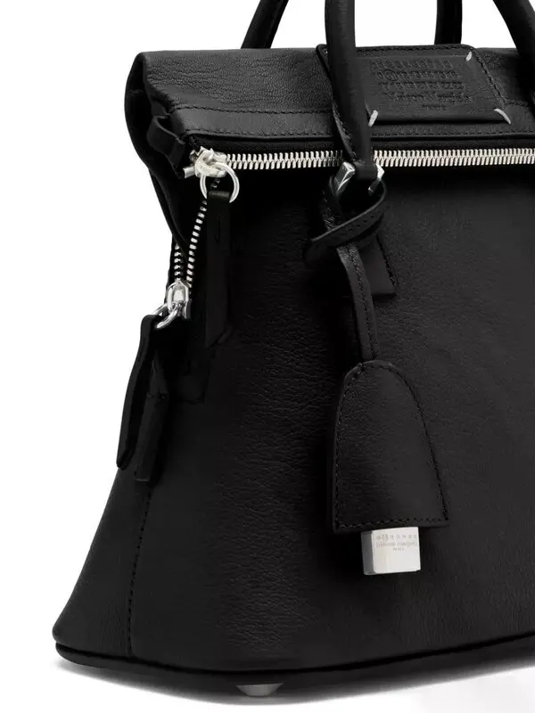 MAISON MARGIELA 5ac Classique Zipped Tote - Black
