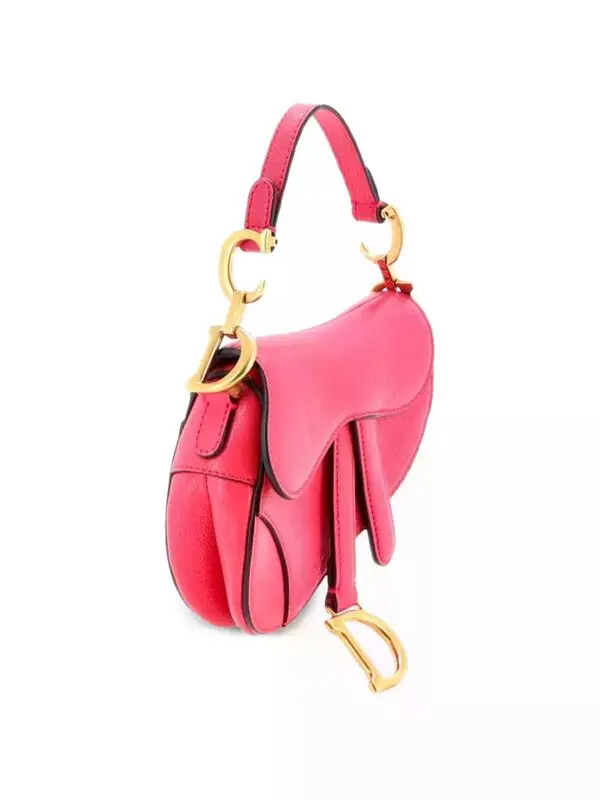 Dior Saddle Micro Shoulder Bag - Pink