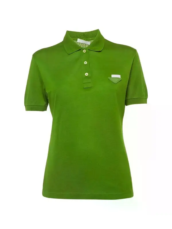 Prada Short-sleeve Polo Top