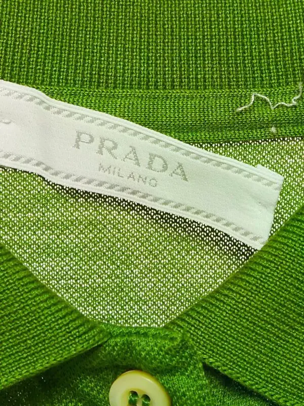Prada Short-sleeve Polo Top