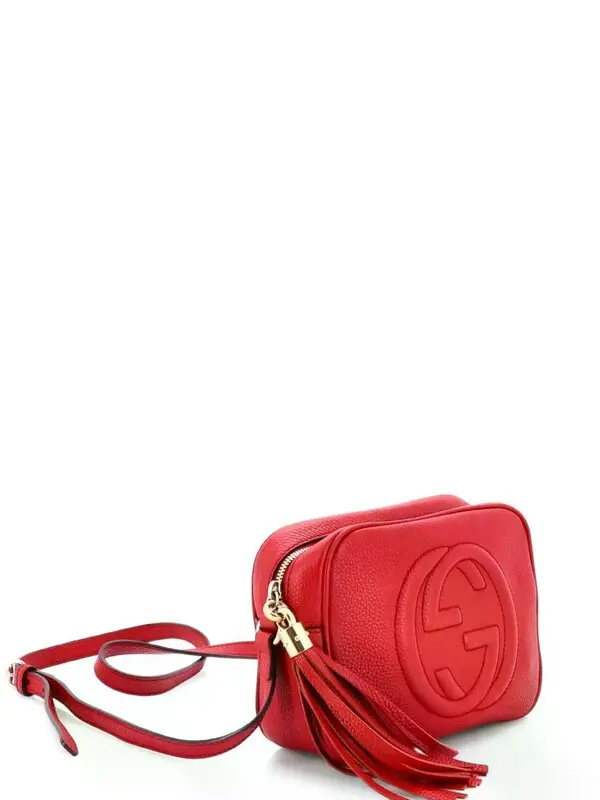 Gucci Soho Disco Small Crossbody Bag - Red