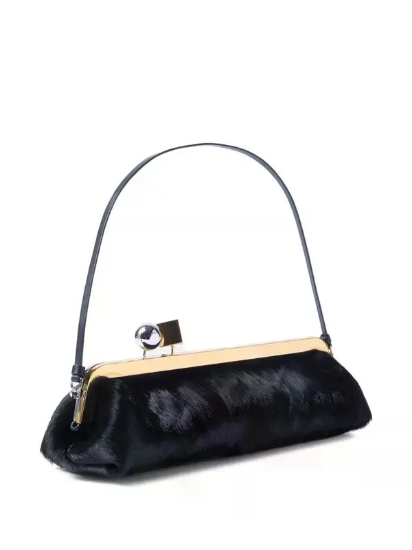 Jacquemus Salon Top-handle Clutch - Black