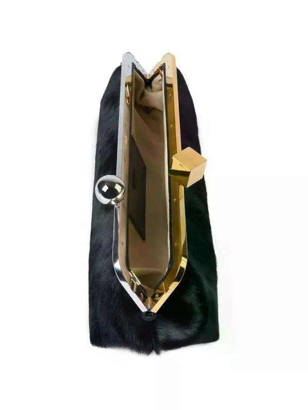 Jacquemus Salon Top-handle Clutch - Black