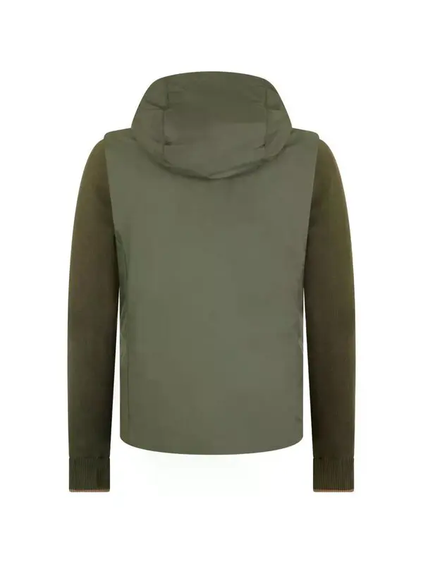 MOORER Hooded Zip-up Jacket