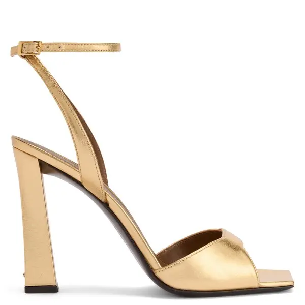GIUSEPPE ZANOTTI Venice Strap 105 Sandals - Gold