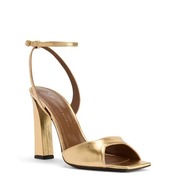 GIUSEPPE ZANOTTI Venice Strap 105 Sandals - Gold