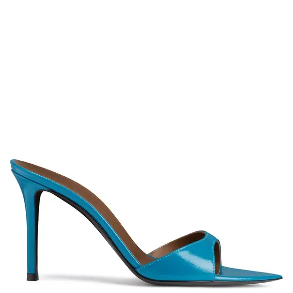 GIUSEPPE ZANOTTI Intriigo 90 Mule Sandals - Blue