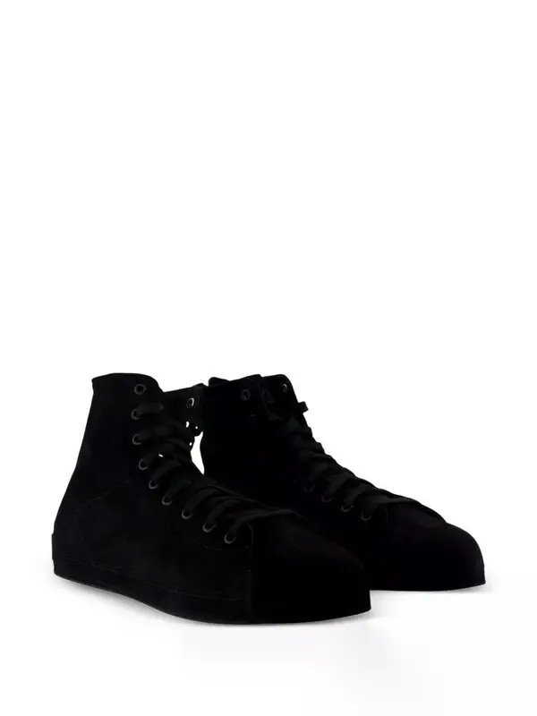 Y3 Nizzastar Hi Shell-toe Sneakers - Black