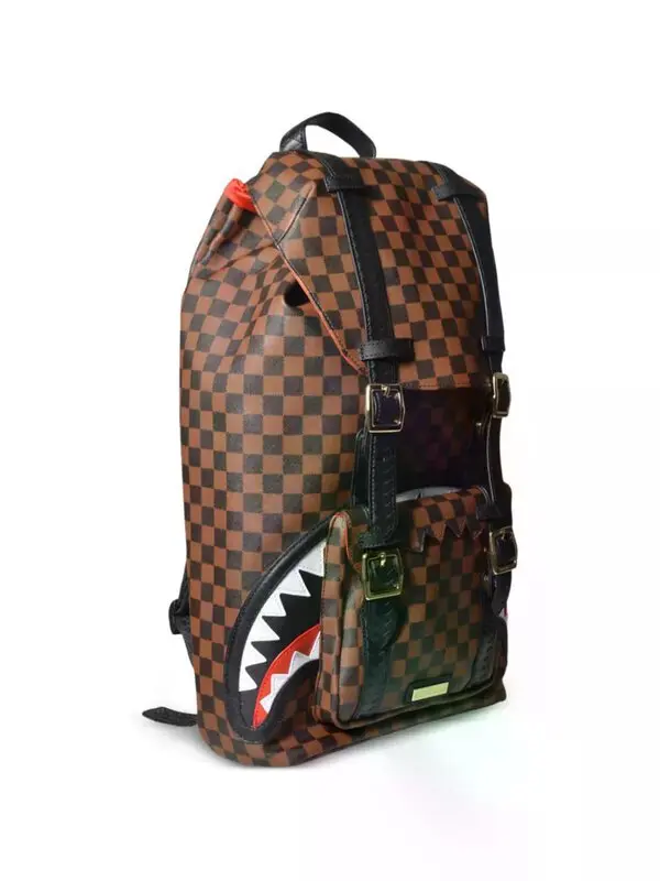 SPRAYGROUND Checkerboard Shark Backpack