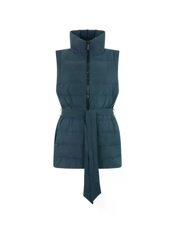 MOORER Belted Puffer Gilet