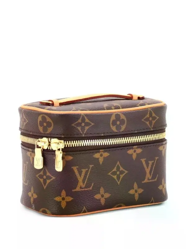 LOUIS VUITTON Nice Vanity Case Monogram Canvas Nano Pouch