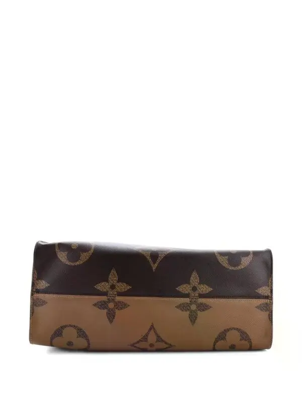 LOUIS VUITTON Onthego Reverse Monogram Giant Gm Tote Bag - Brown