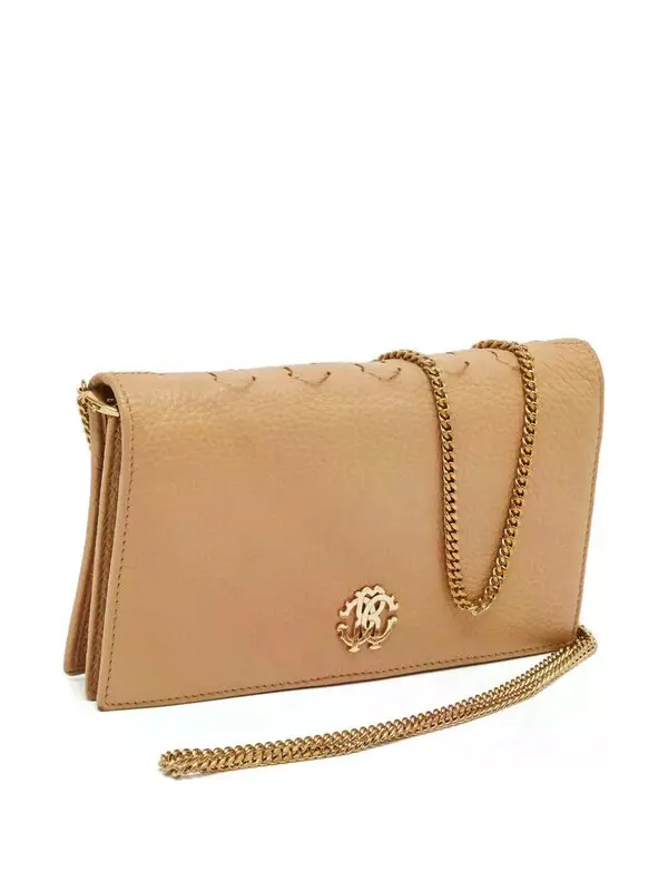 Roberto Cavalli Flap Leather Wallet
