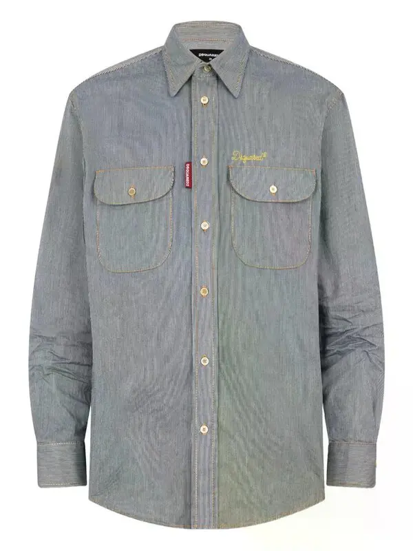 Dsquared2 Flap-pocket Shirt