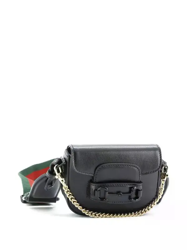 Gucci Horsebit 1955 Flap Wallet With Strap