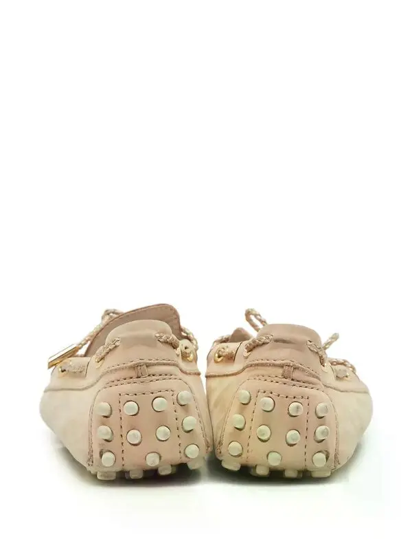TOD'S Leather Loafers - Neutrals